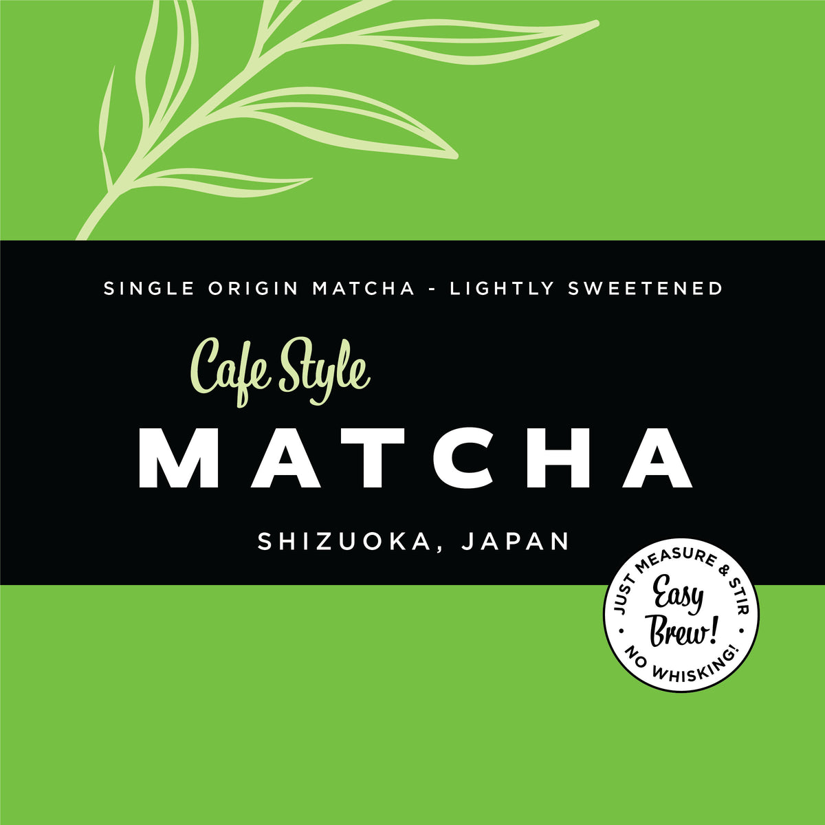 Foxtail Matcha Tea – Foxtail Coffee Co