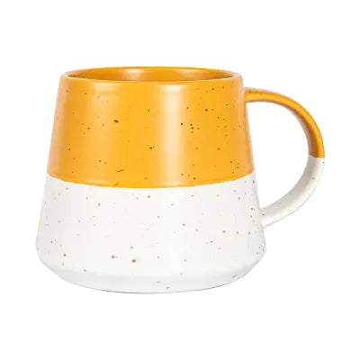 Yellow Dipped Mug – Foxtail Coffee Co