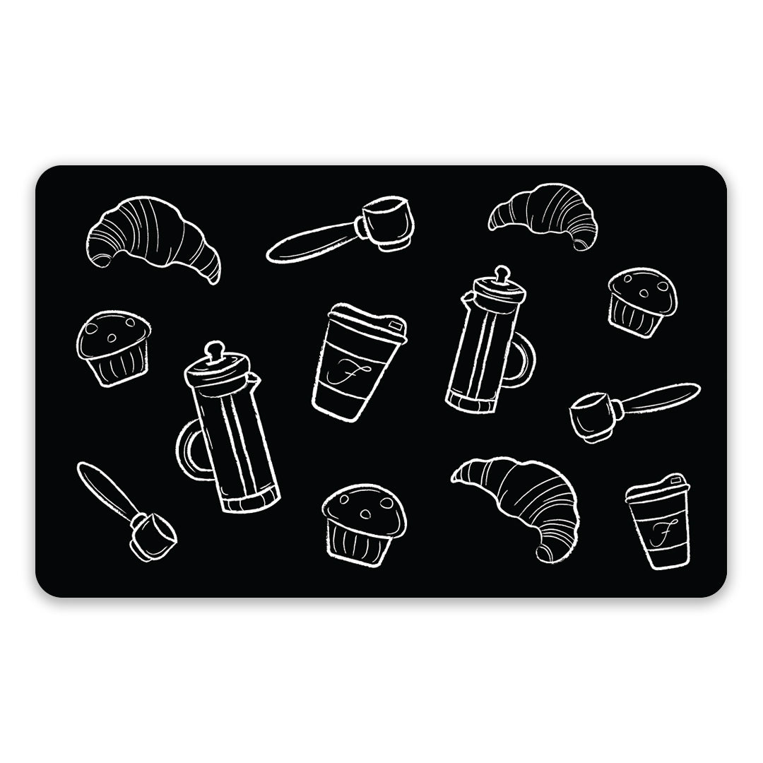 Send a "Chalk Drawing" eCard – Foxtail Coffee Co